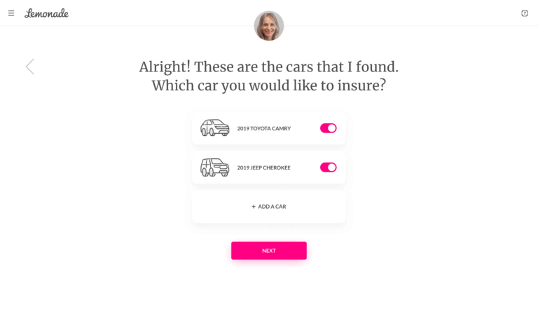 Multi-Car Insurance • Lemonade Car