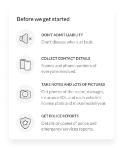 Car Accident Checklist • Lemonade Car